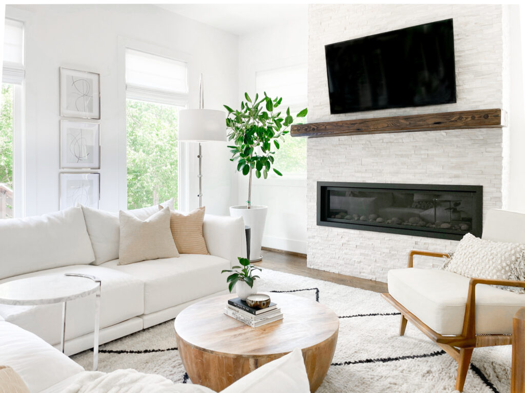 White Bridge | Living, Kitchen, Dining | design by Christina Perry