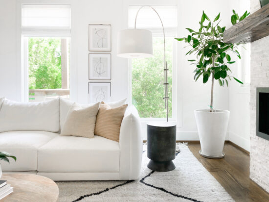 White Bridge | Living, Kitchen, Dining | design by Christina Perry